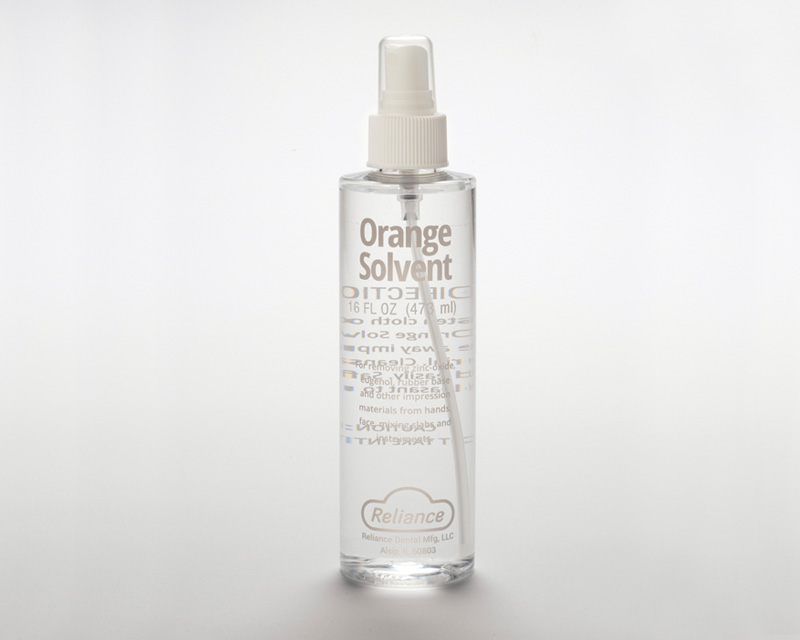 ORANGE SOLVENT 16 oz. SPRAY | Reliance Dental Manufacturing